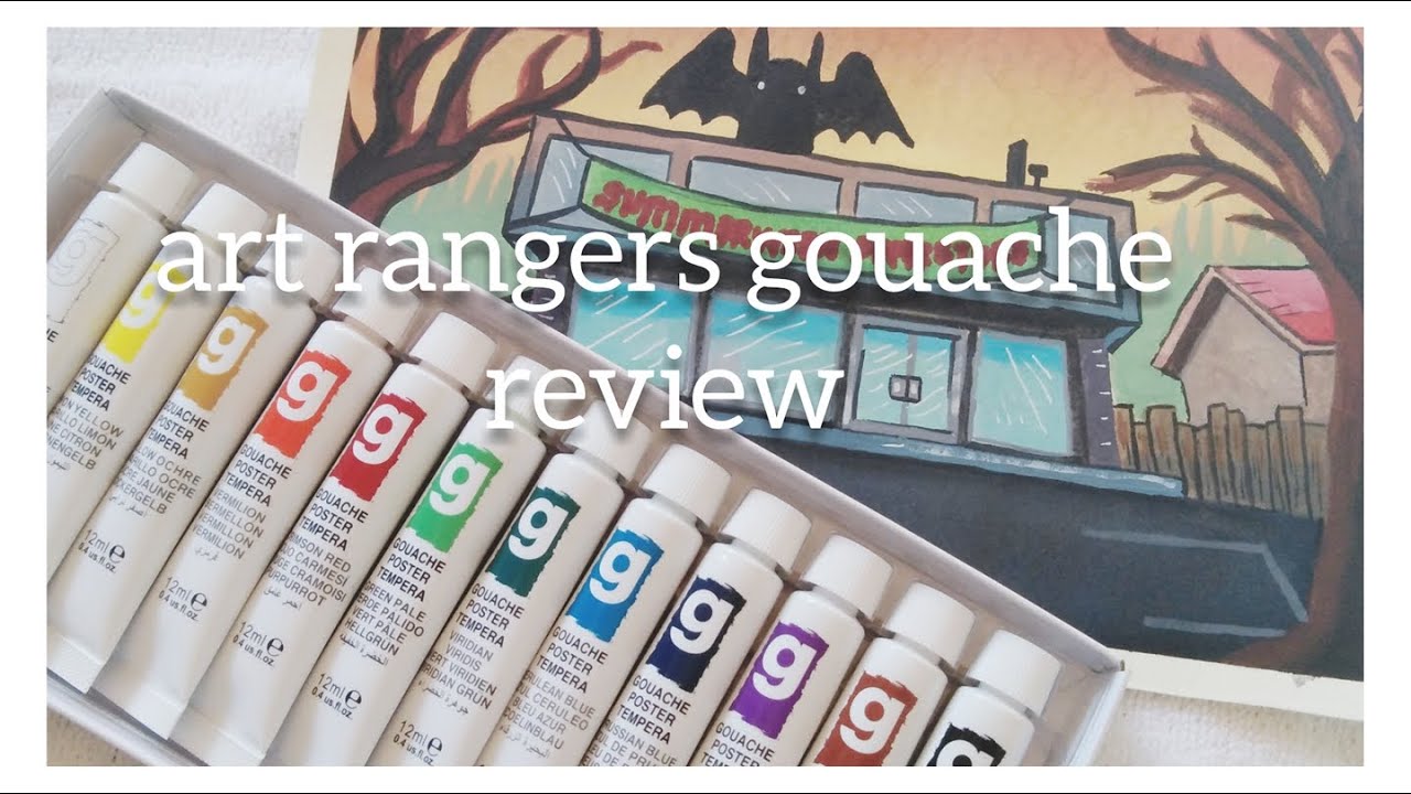 ☁️ art rangers gouache set | philippines | review ☁️ - YouTube
