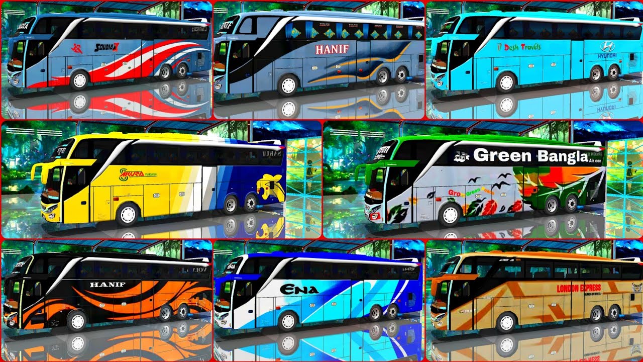 Bangladesh Bus Skin For 2nd Bus | Bus Simulator Indonesia Bangladesh ...