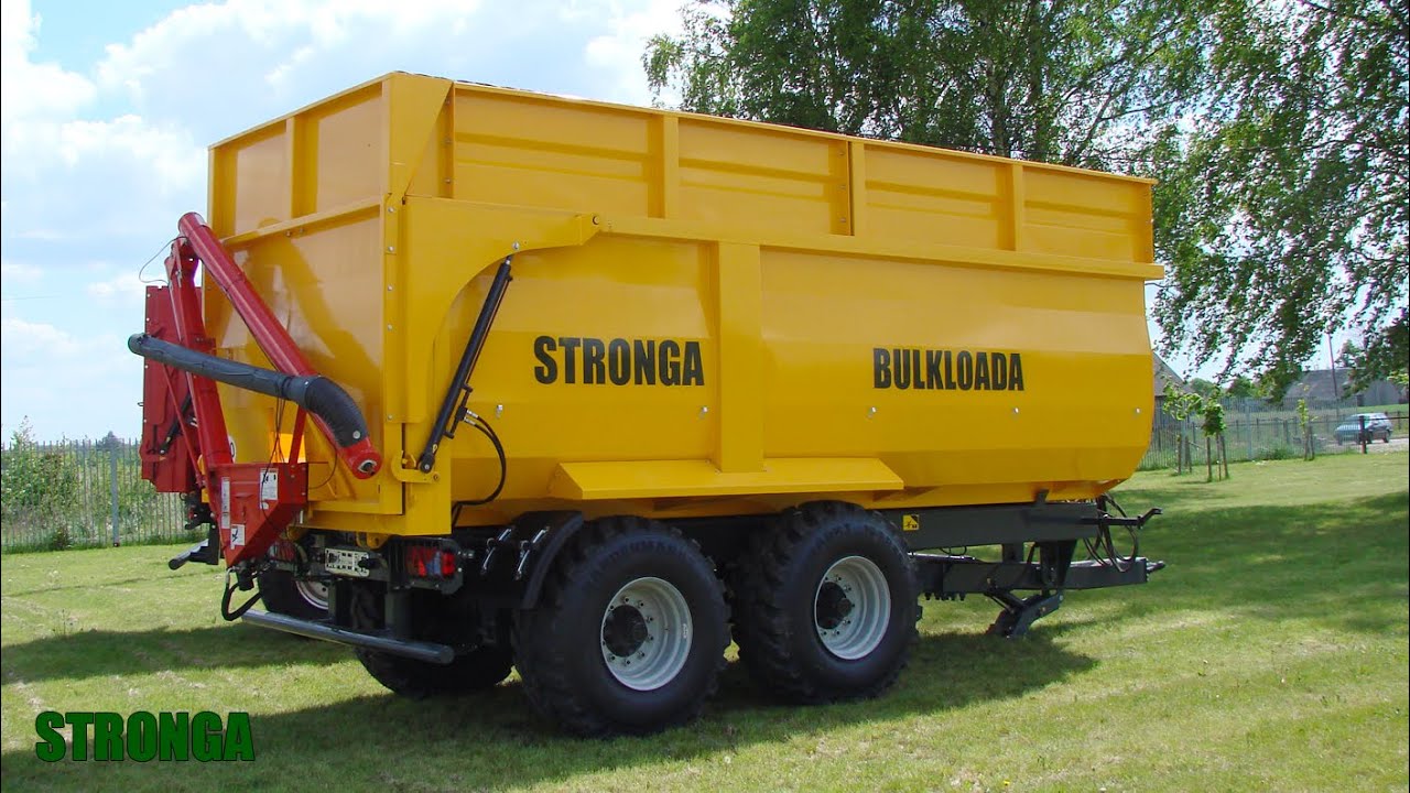 Stronga BulkLoada Agricultural Tipper Trailer - YouTube