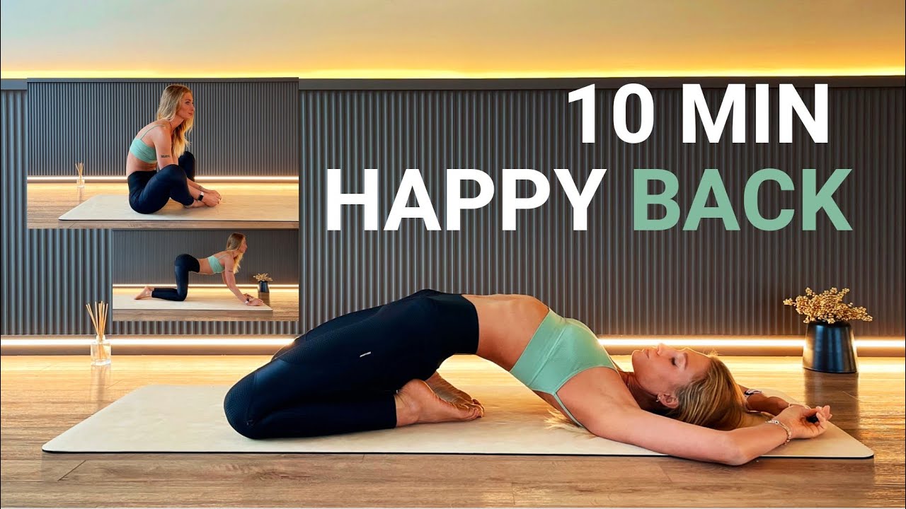 10 MIN HAPPY BACK - DEEP STRETCH FOR UPPER BODY / fix your posture ...