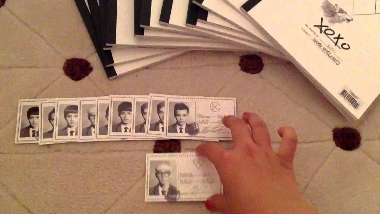 EXO XOXO Photocard trade [CLOSED] - YouTube