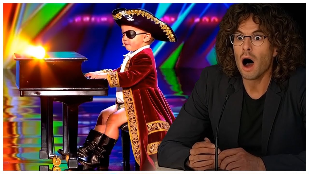 Pirate Prodigy: A 2-Year-Old Plays Piano Like a Captain! (AI Generated ...