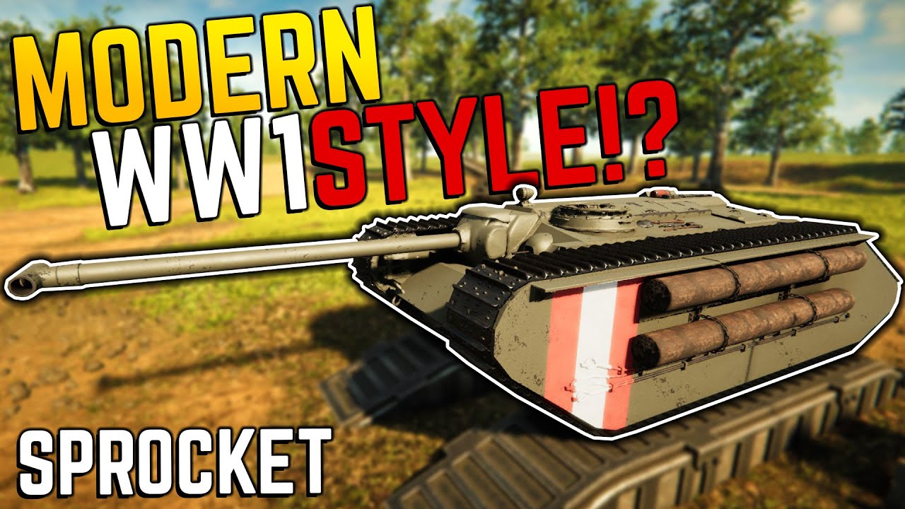 WW1 Tank Design But MODERN!? - Sprocket Gameplay - YouTube