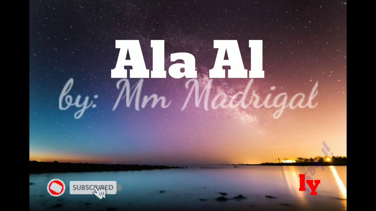 Alaala- Mm Madrigal-lyrics video - YouTube Music