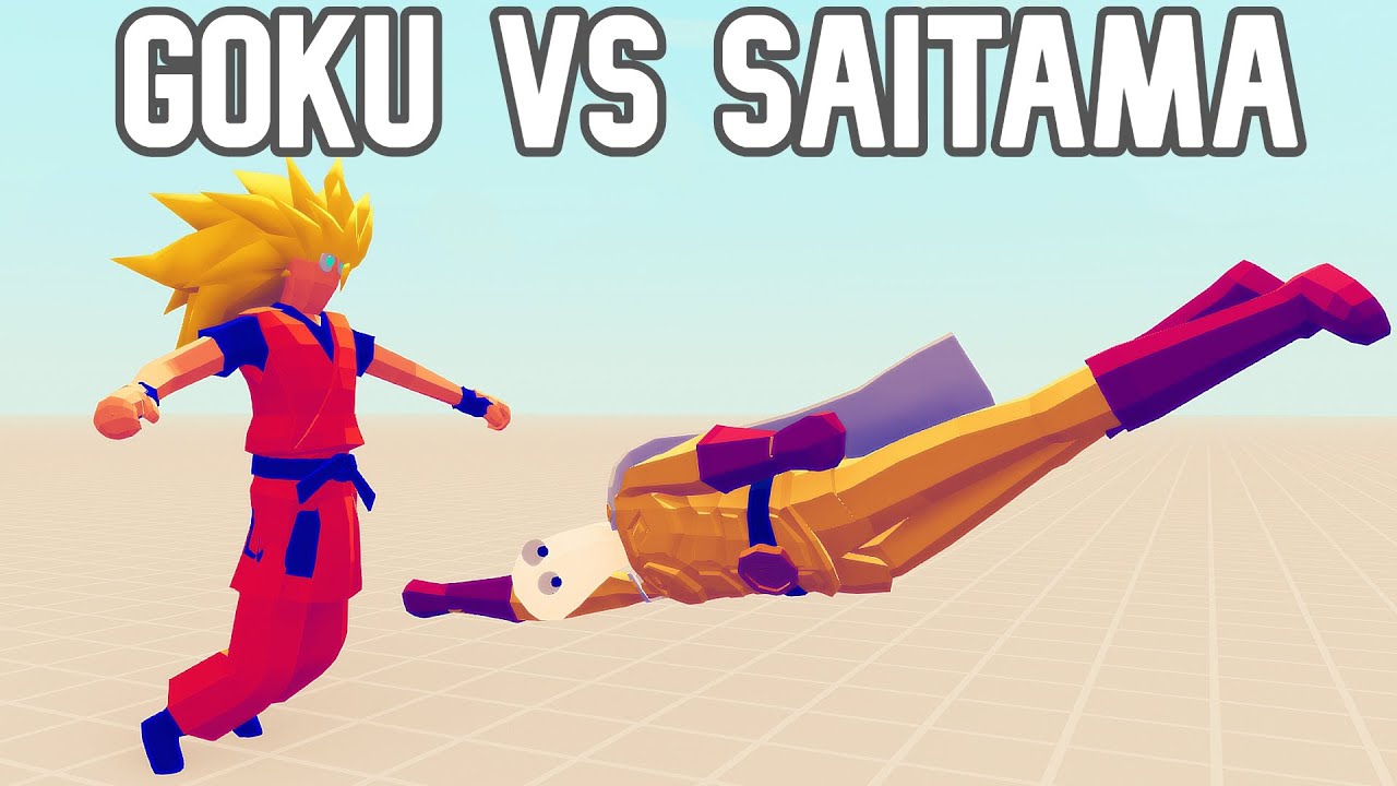 TABS GOKU VS SAITAMA - TABS DRAGONBALL - TABS ONE PUNCH MAN - TABS ...