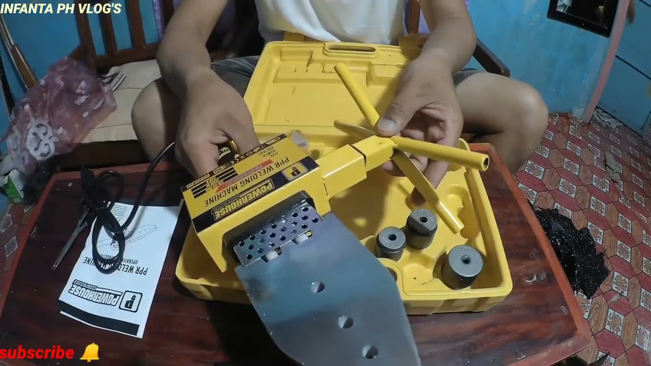 UNBOXING POWERHOUSE PPR WELDING MACHINE - YouTube