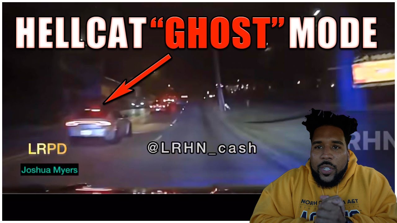 Undefeated Hellcat Charger goes "GHOST MODE" running from Arkansas ...