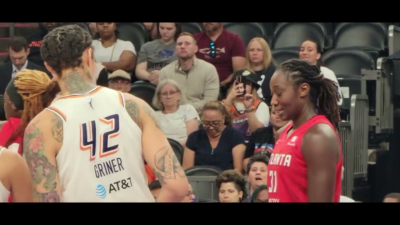 front row seats Atlanta dream vs. Phoenix mercury | pov Atlanta Dream ...
