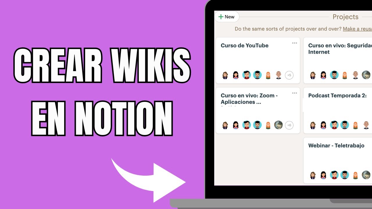 Cómo Crear Wikis En Notion - YouTube