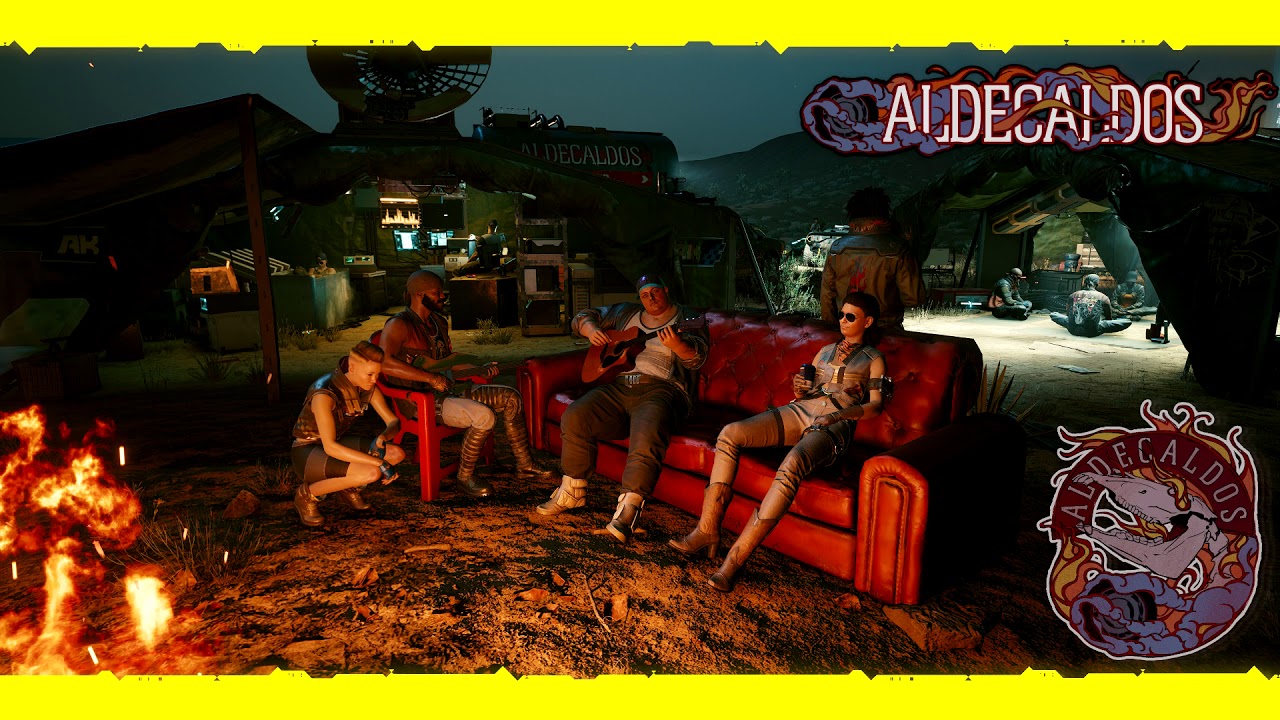 Cyberpunk 2077 Soundtrack - Nomad Guitar Song CAMP ALDECALDOS Final ...