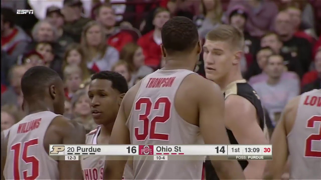 Purdue at Ohio State 2017 Basketball Full Game - YouTube