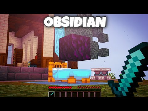 I Made The STRONGEST Obsidian BED Defence in Minecraft Bedwars !! - YouTube