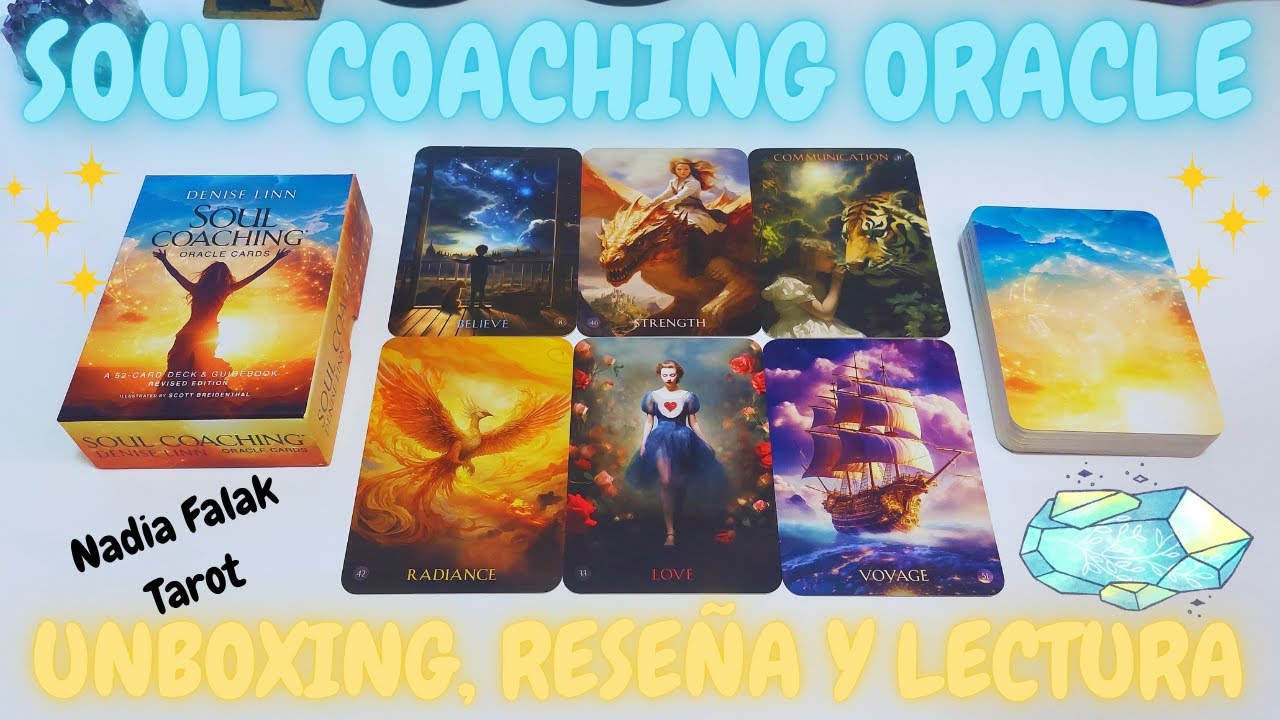 SOUL COACHING ORACLE ☀️ Unboxing, Reseña y Lectura 4K 💜 Nadia Falak ...