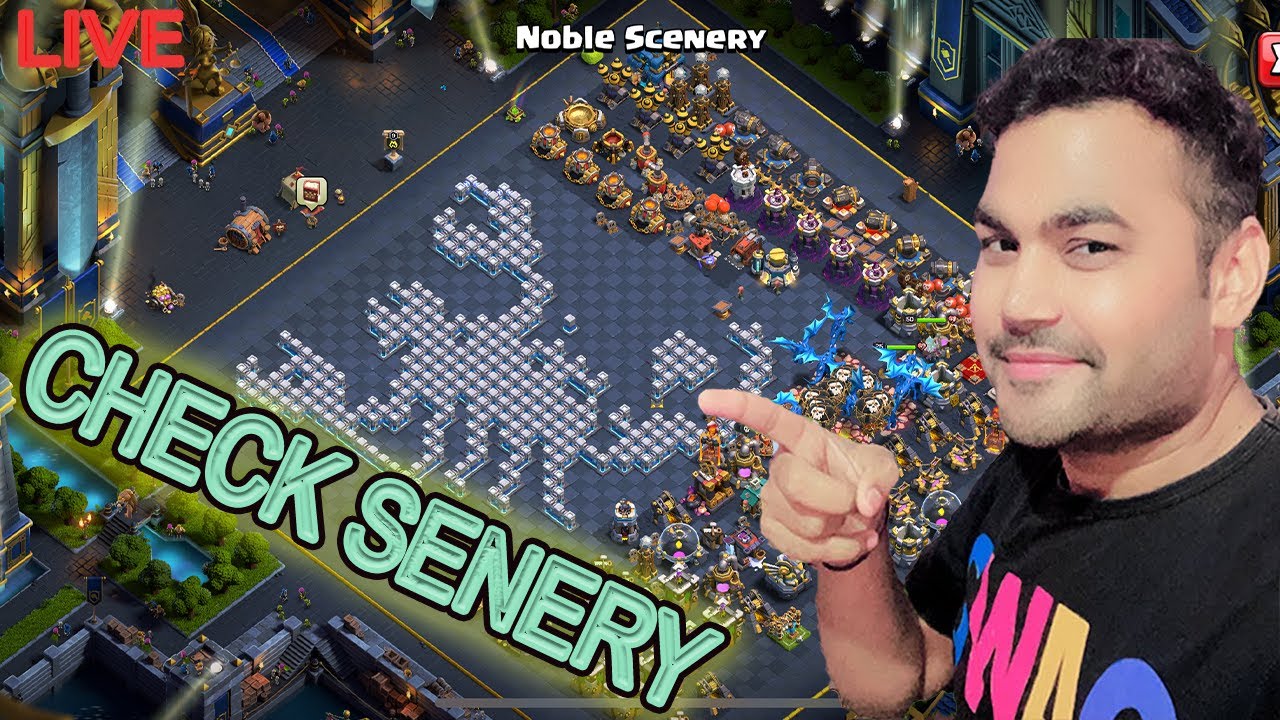 NEW JUSTICE SENERY | BASE VISIT | COC GAMEPLAY | CWL ATTACK - YouTube