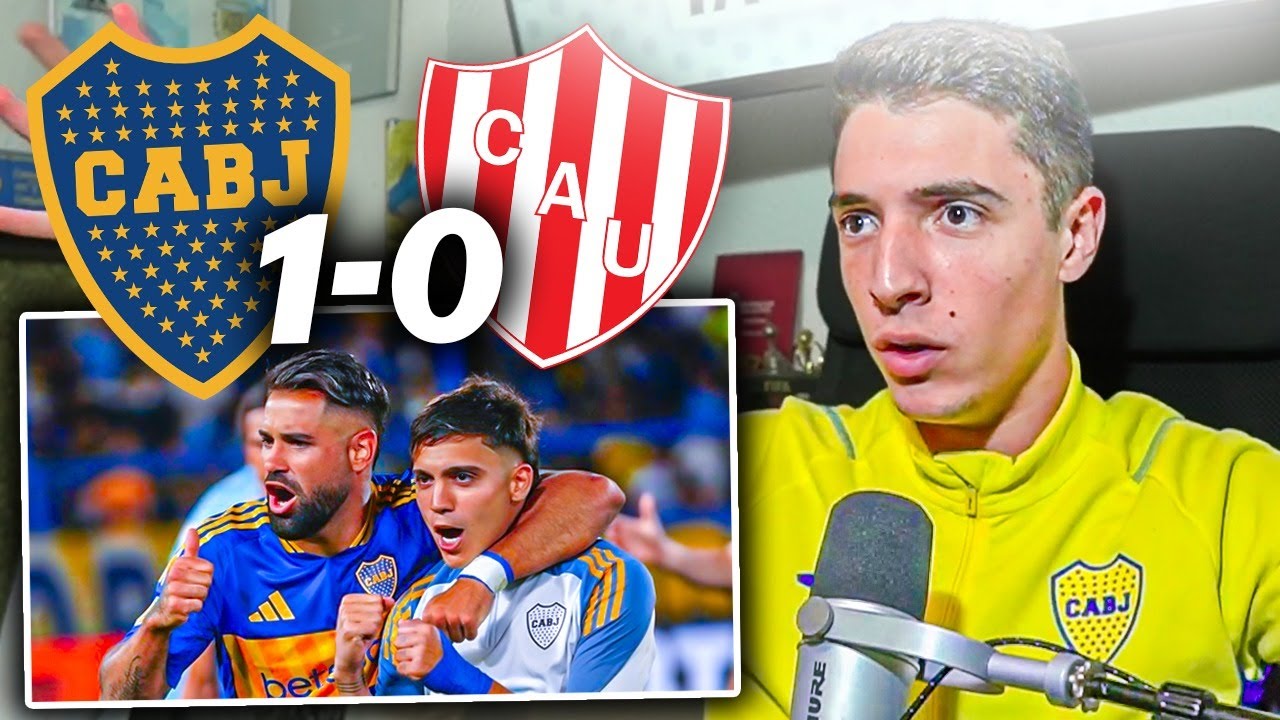 BOCA JUNIORS 1 - UNION 0 - REACCIÓN PICANTE - Liga Argentina 2024 ...