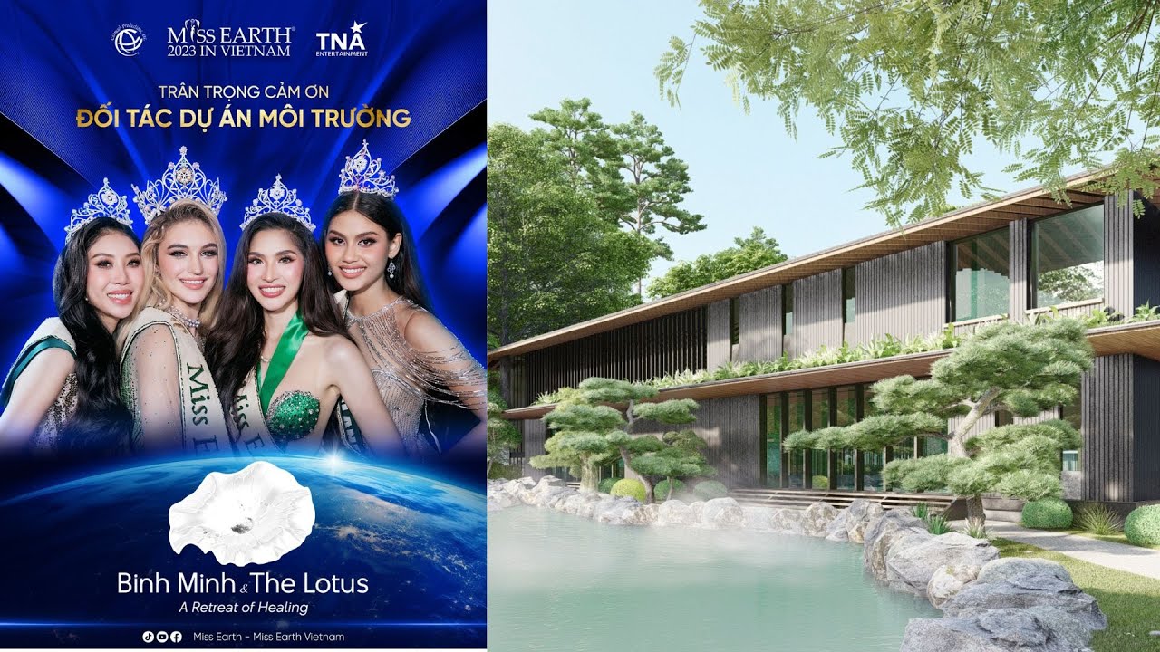 Introducing Binh Minh & The Lotus project at the Miss Earth 2023 - YouTube