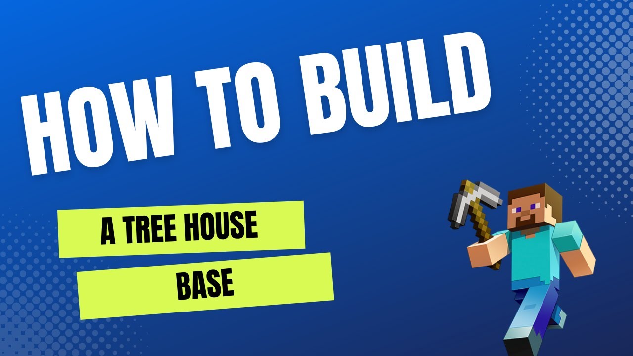 How to build a minecraft base - YouTube