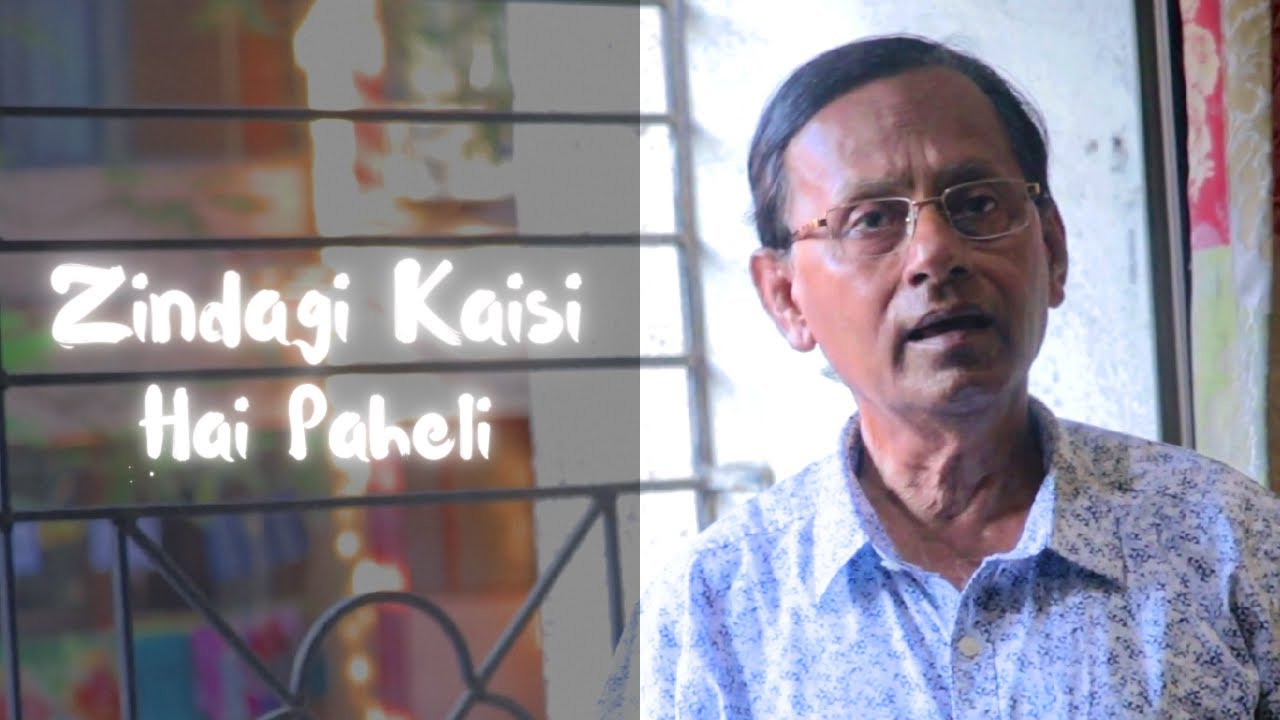 Zindagi Kaisi Hai Paheli Cover by Tushar | Manna Dey | Salil Chowdhury ...