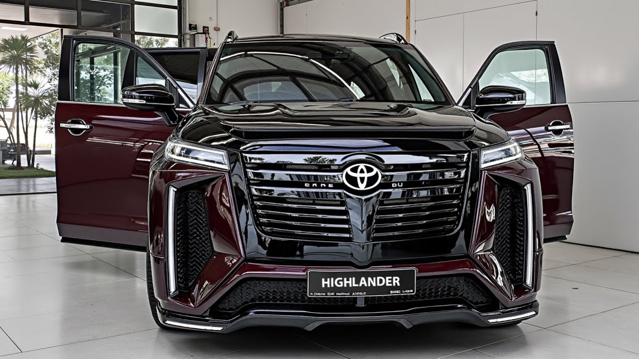2026 Toyota Highlander - Big Space, Strong Durability, and No More Gas ...