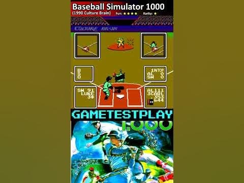 Baseball Simulator 1000 NES Shorts Remember - YouTube