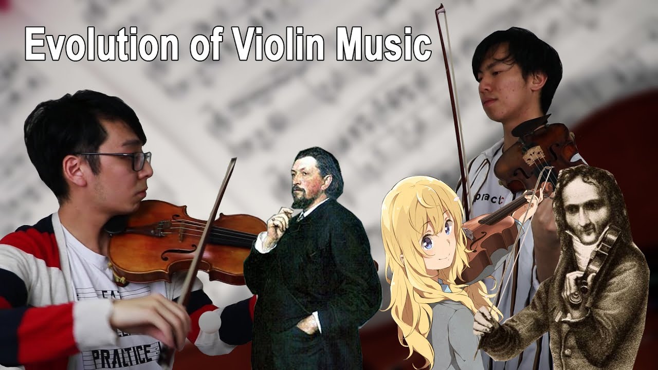 THE EVOLUTION OF VIOLIN MUSIC - YouTube Music