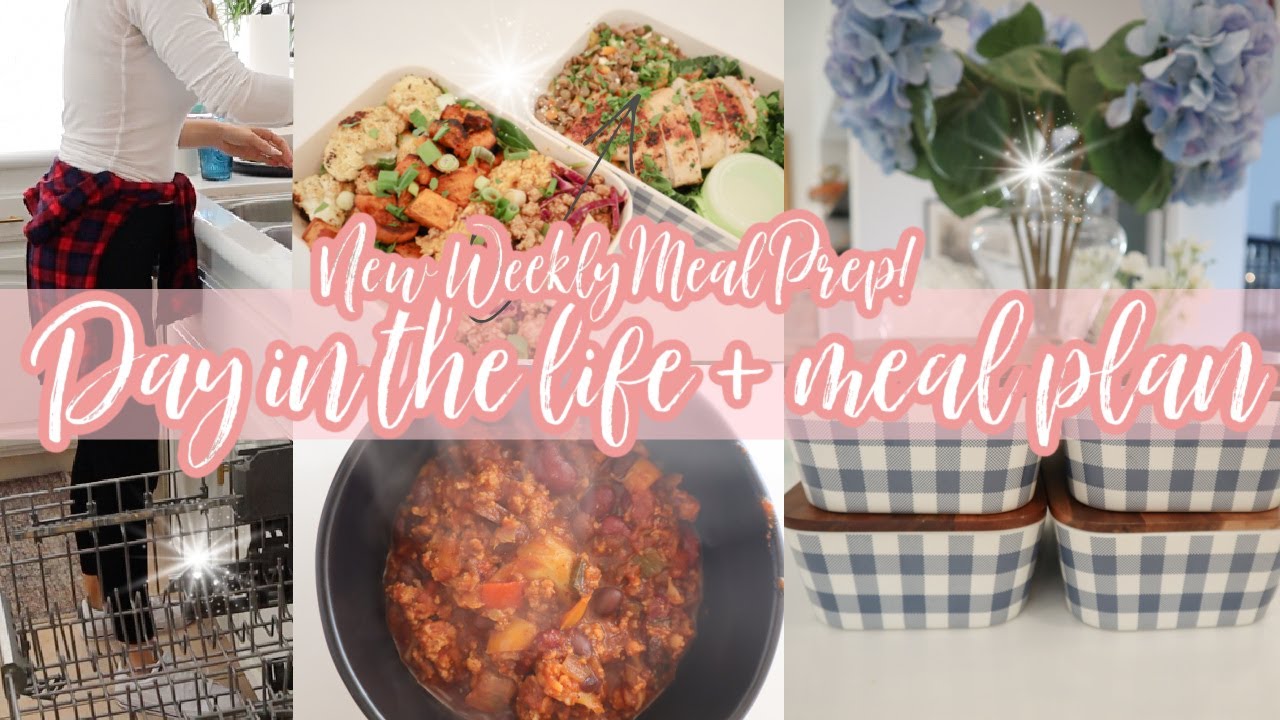 SUNDAY DAY IN THE LIFE // MEAL PLAN AND PREP // ORGANIZE WITH ME - YouTube