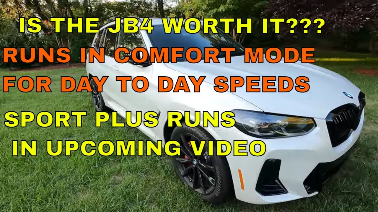 The Burger Motorsports Jb4 Worth It For The Bmw X3m40i? Runs in Comfort ...