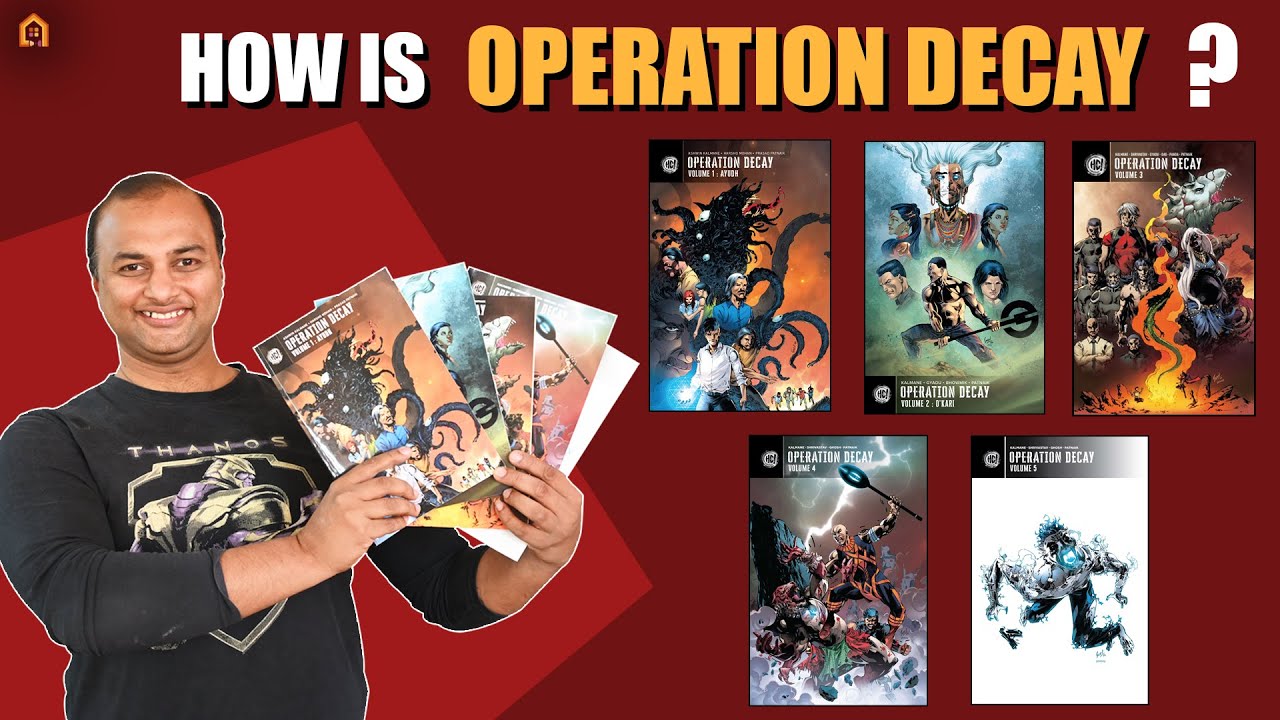 How is OPERATION DECAY : All Volumes | Comic book review | Holy Cow ...
