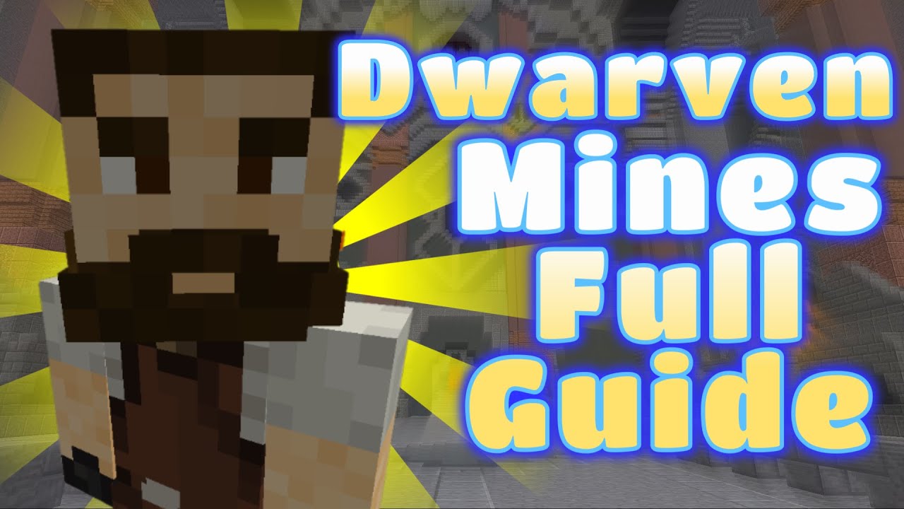Dwarven Mines Beginner's Guide | Hypixel SkyBlock - YouTube