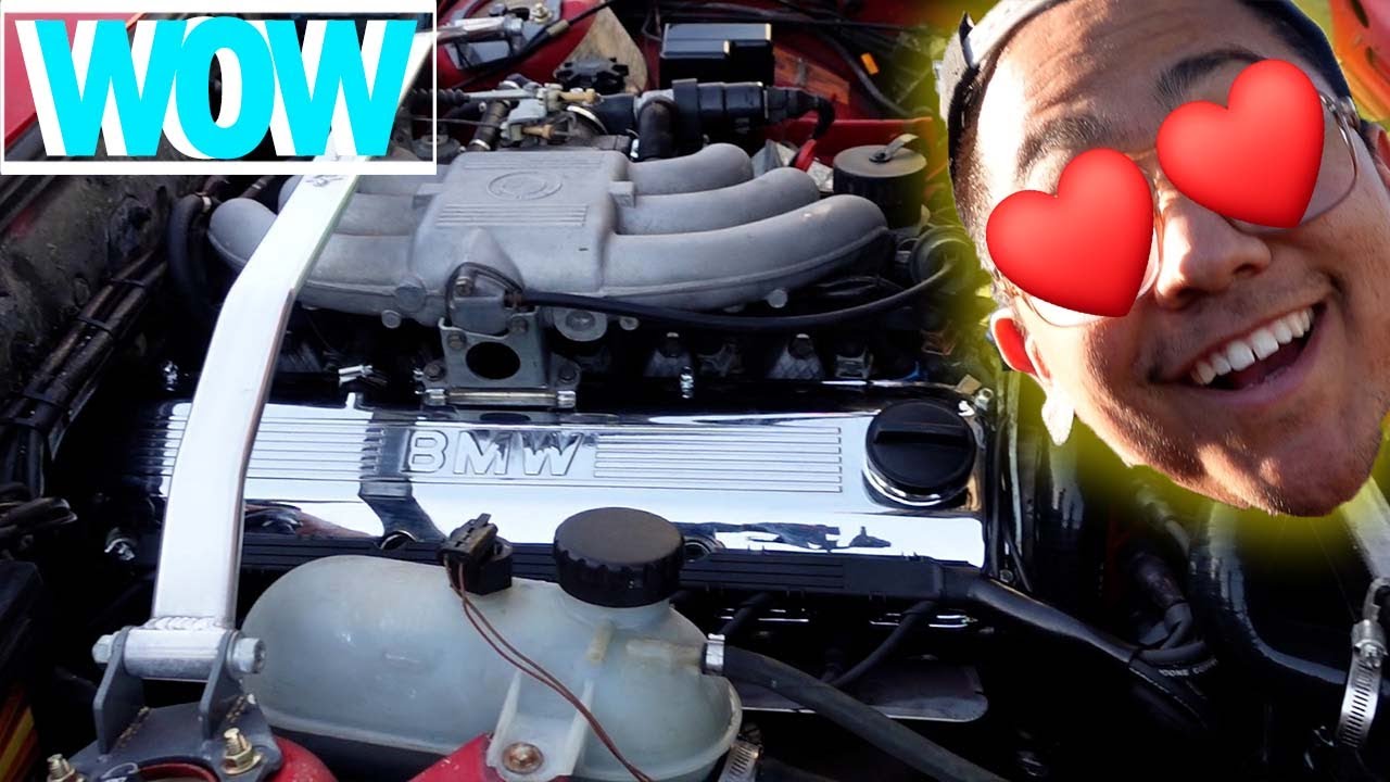 Our 1987 #BMW E30 325i Engine Bay Gets A REFRESH! - YouTube