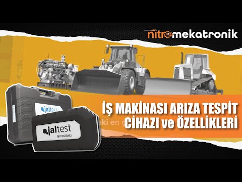 İş Makinası Arıza Tespit Cihazı ve Özellikleri | Jaltest Arıza Tespit Cihazı