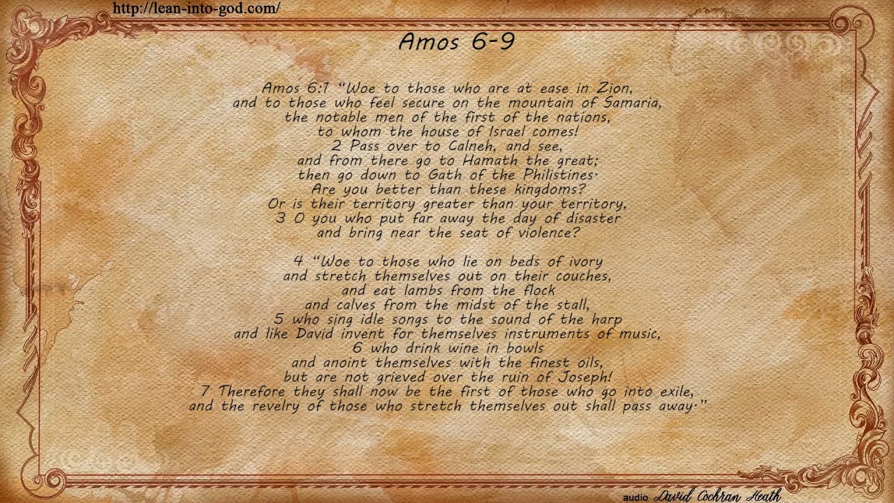 Amos 6-9 - YouTube