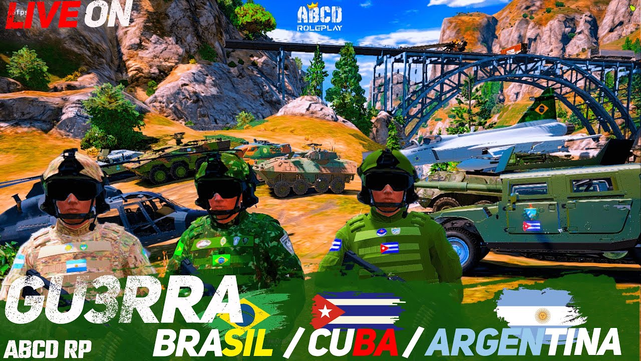 GTA 5 RP BRASIL #85 EB - GUERRA FINAL BR X CUBA X ARGEN!!💀 | GEN.DANTAS ...