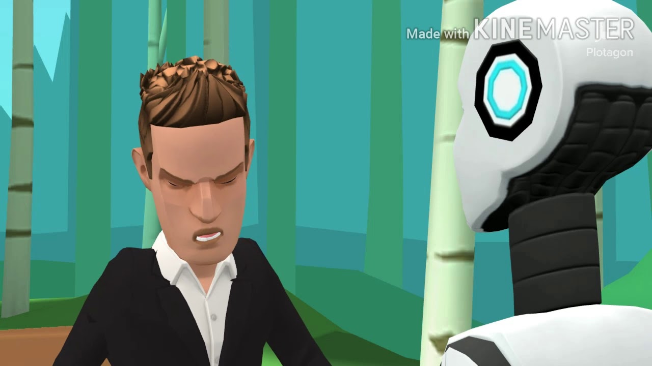 Human and robot animation part 1 - YouTube