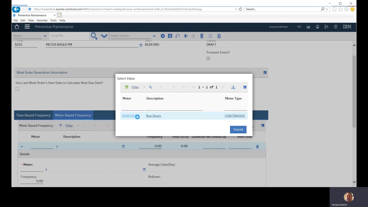 Meter-Based PM Records in Maximo - YouTube