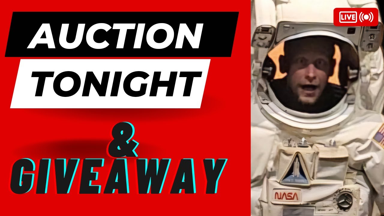 Live Auction & GIVEAWAY! ~ Ask the Auctioneer & Auction Anonymous - YouTube