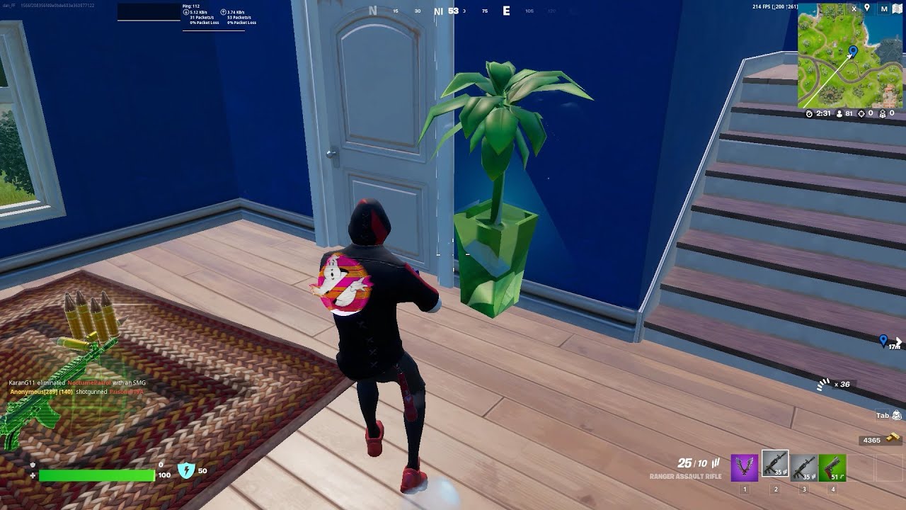 Destroy haunted household furniture Fortnite (All Locations) - YouTube