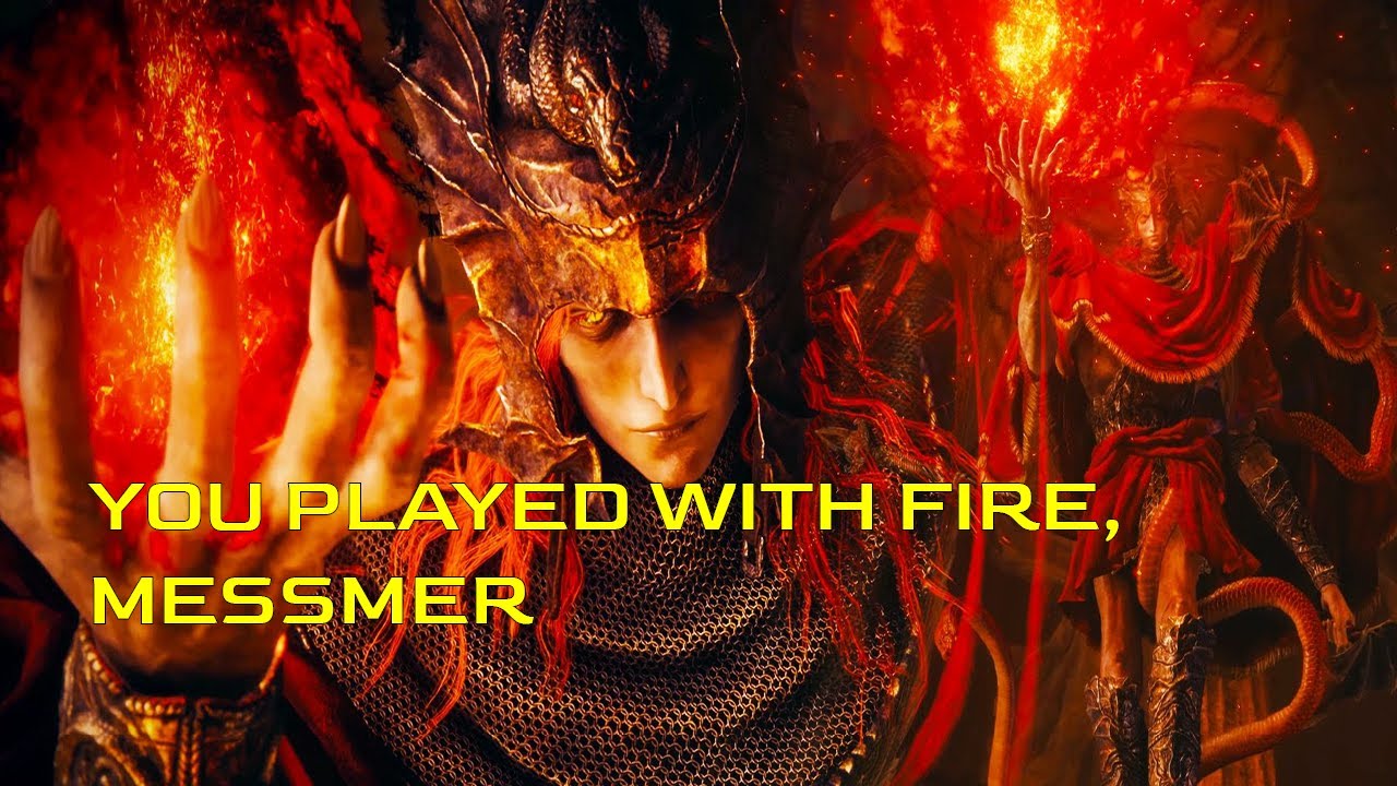 Messmer defeat with his own fire | ELDEN RING - YouTube