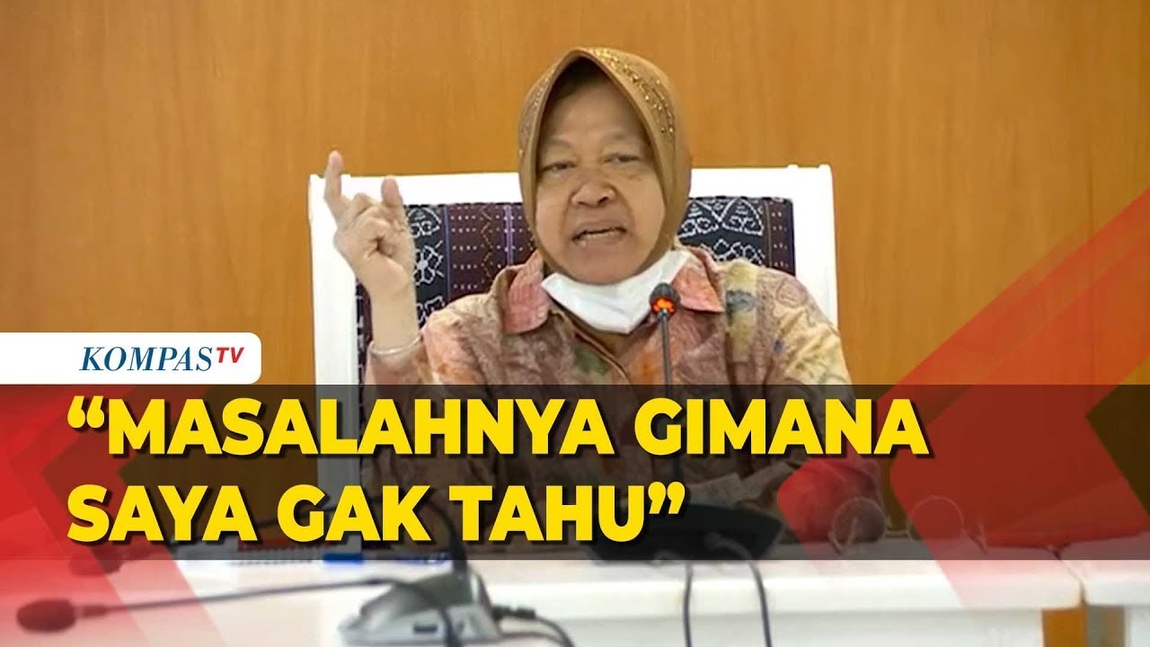 Mensos Risma Respons Penggeledahan Kpk Terkait Bansos Beras Youtube