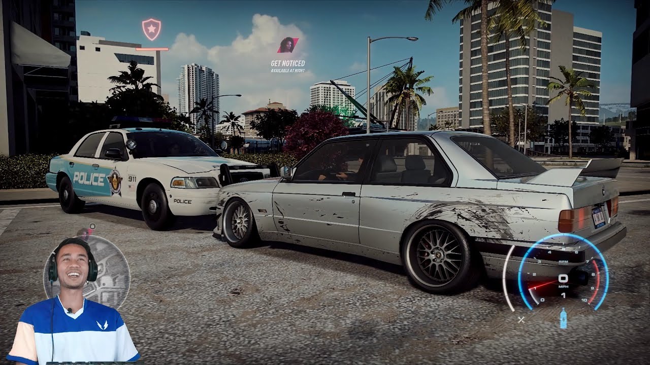 POLISINYA TIDUR DI DALAM MOBIL | NFS HEAT GAMEPLAY - YouTube