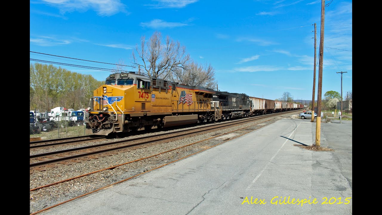 HD A Day on the Former Reading Railroad,PRR 8102 and More! 4 25 15 ...