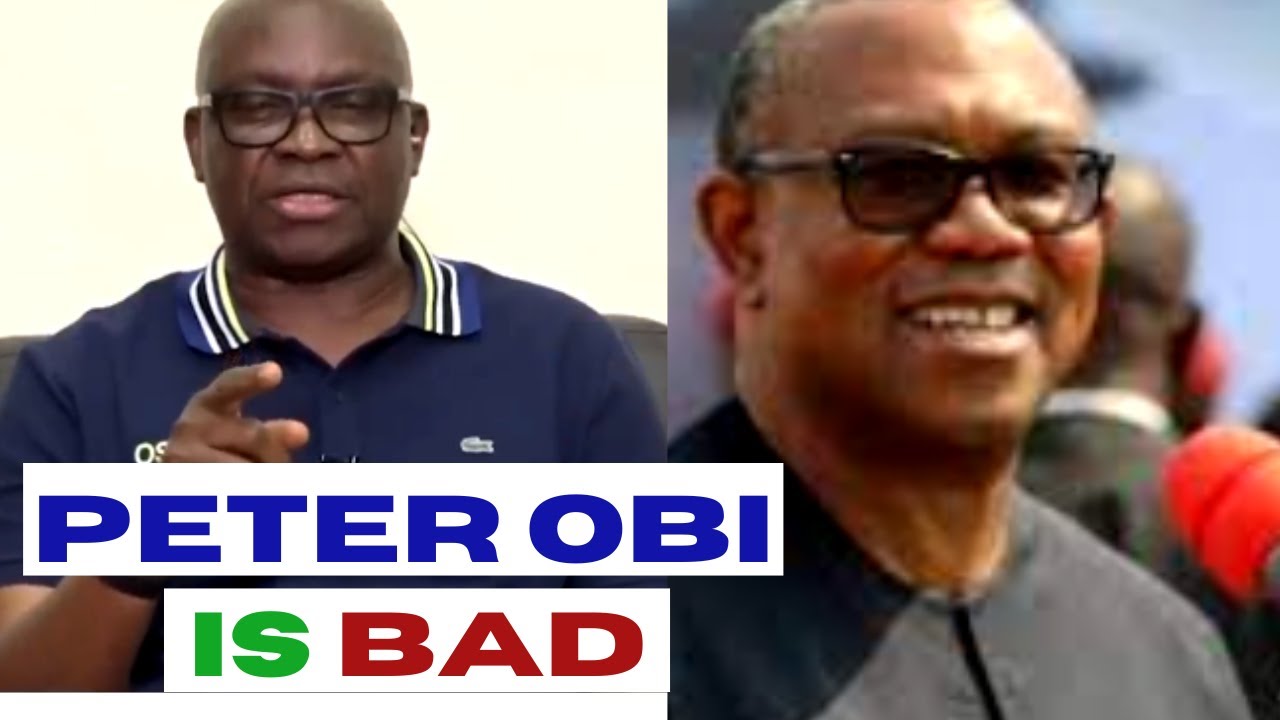 PETER OBI IS DANGEROUS; FAYOSE LAMENTS: APC AND PDP FEAR OBI - YouTube