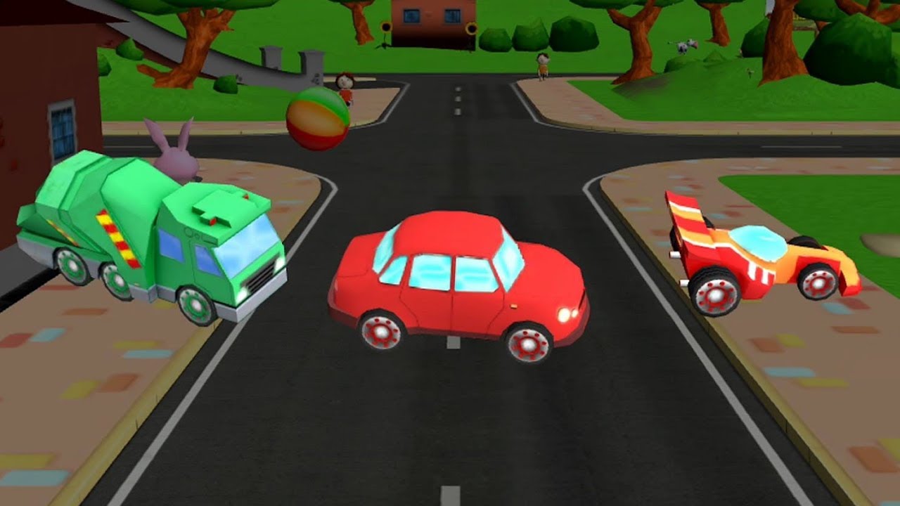 CotBot City App 🚗 Autos & Fahrzeuge Spiel für Kinder 🚚 iOS / Android / Fire - YouTube