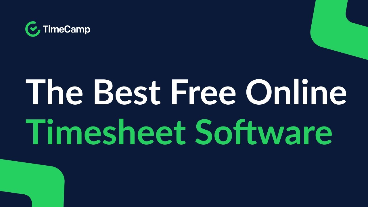 The best free online timesheet software - YouTube