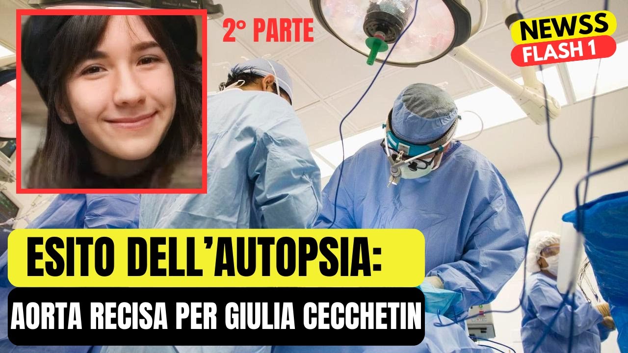 Esito dell'autopsia di Giulia: Morta per Dissanguamento da Recisione ...