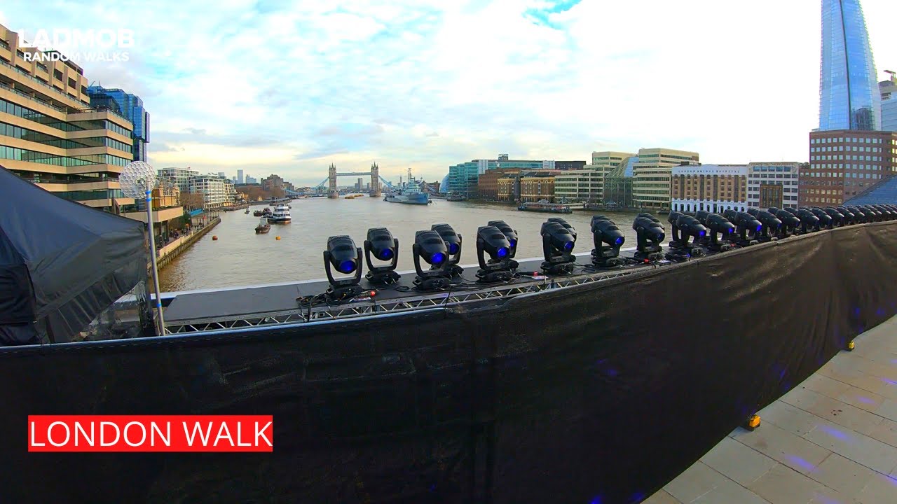 Relaxing London Walk - Tower of London to Blackfriars Bridge | Walking ...