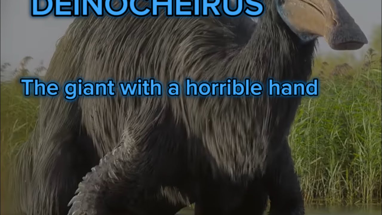 DEINOCHEIRUS! The giant with a horrible hand! - YouTube