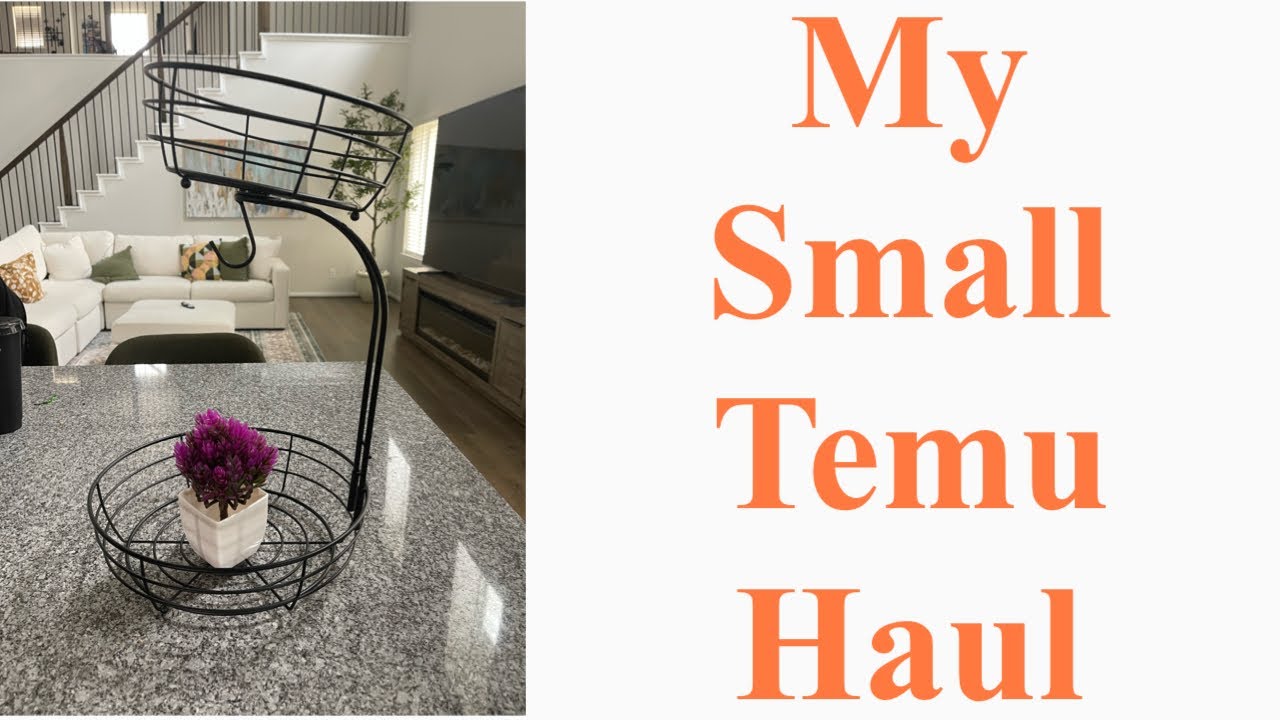 My Small Temu Haul!!! - YouTube