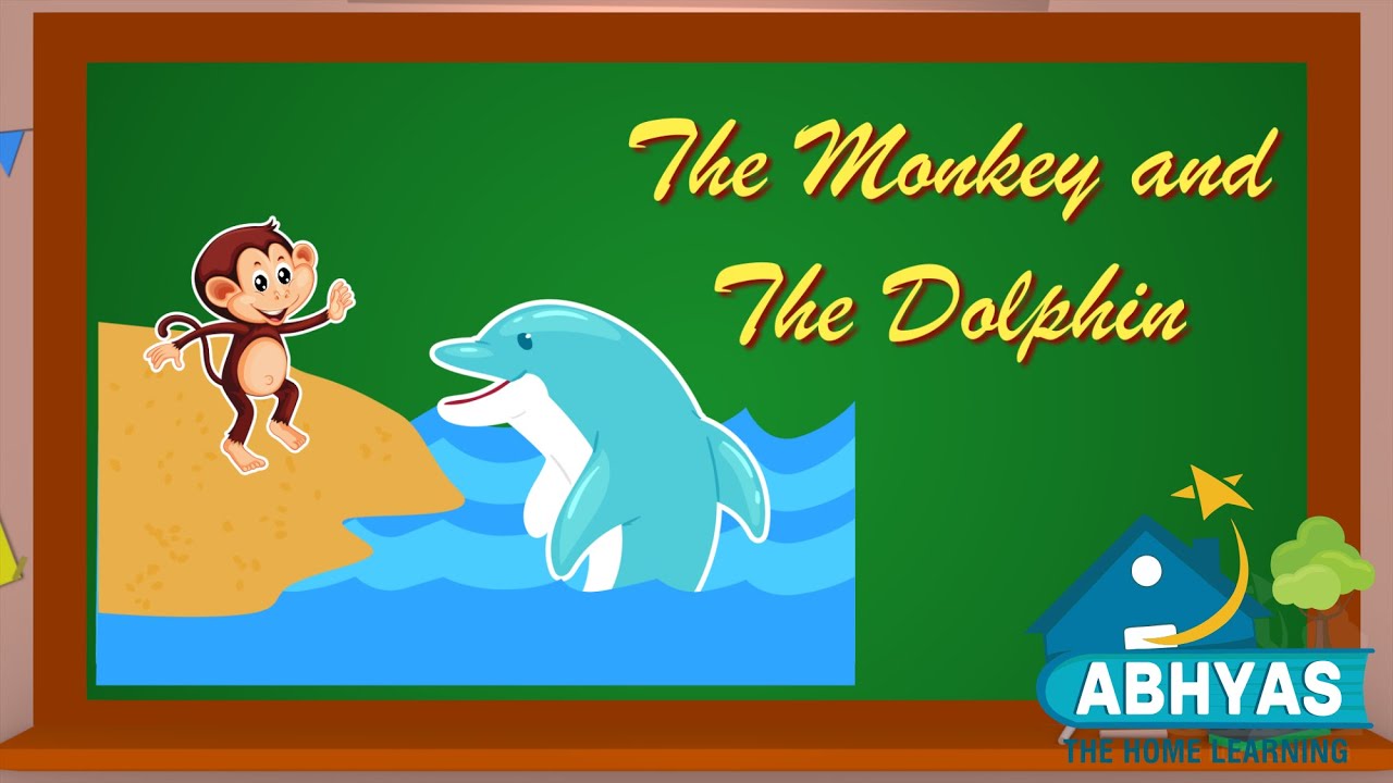 The Monkey and The Dolphin | Story Time | Listening and Reading ...