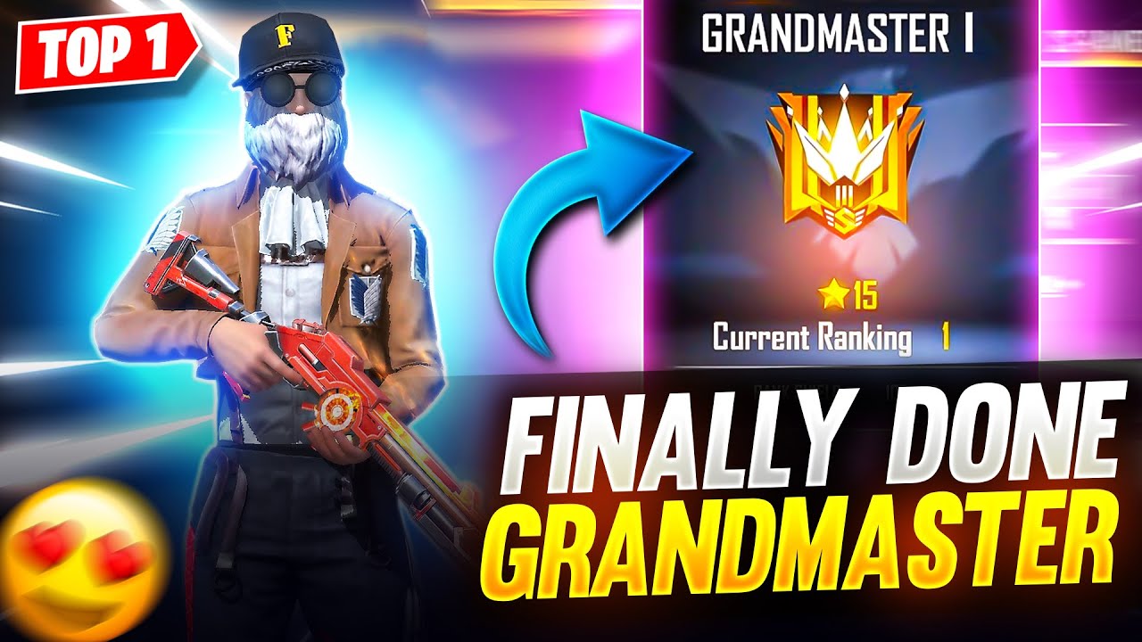 Road To Grandmaster Season 37🔥Rank Pushing Region Top 1 in Solo - YouTube
